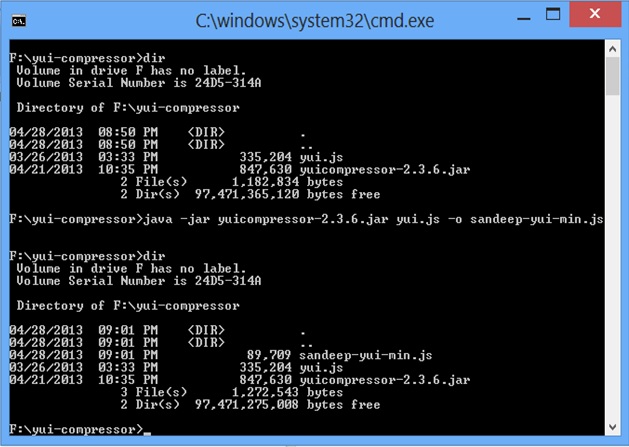Javascript And Css Compression Using Yui Compressor Tutorial Savvy